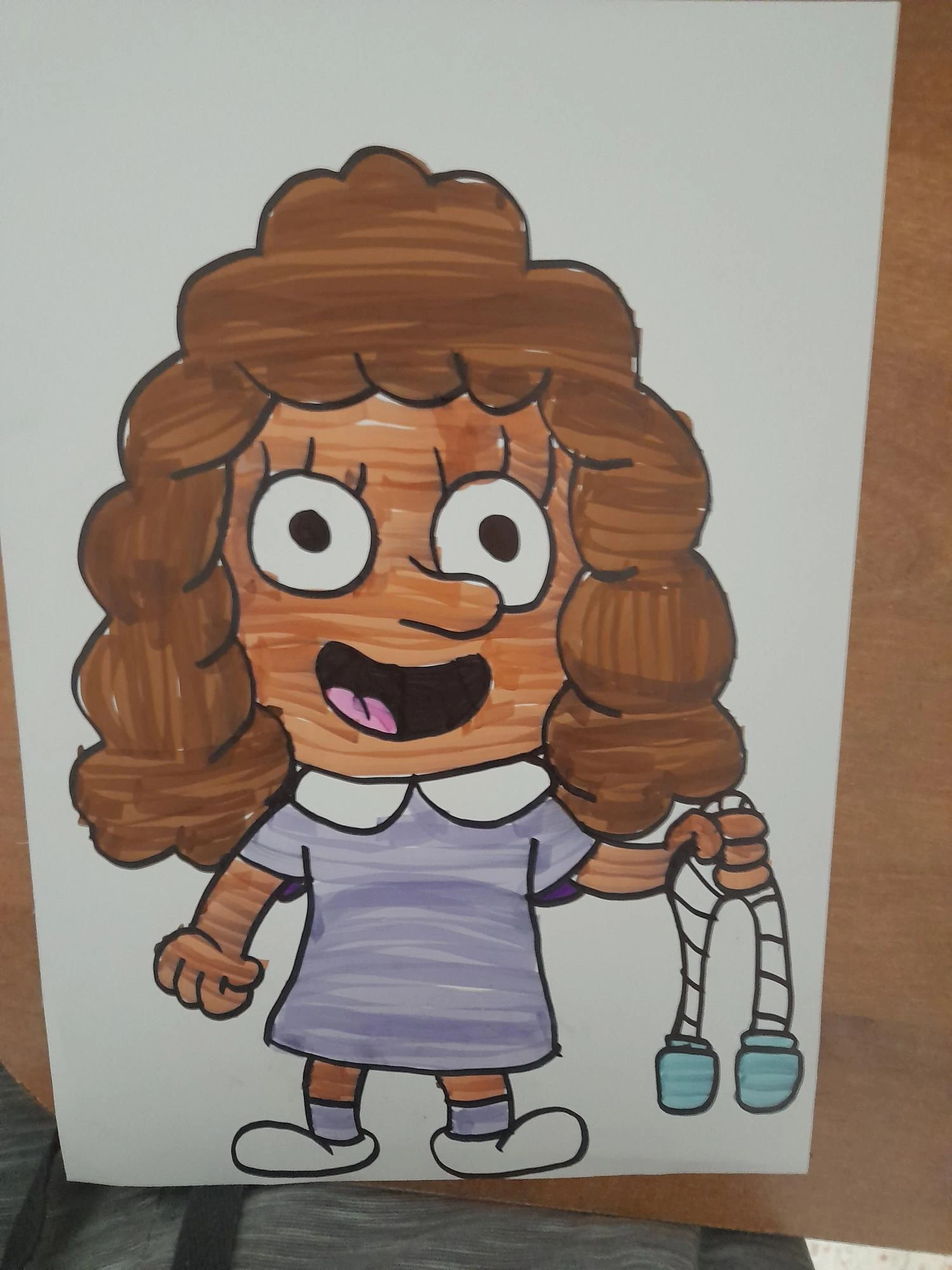 My drawing of Janey | Fandom