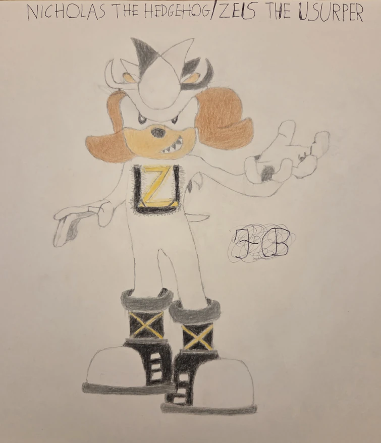 New evil Sonic OC! (Zeis the Usurper) | Fandom