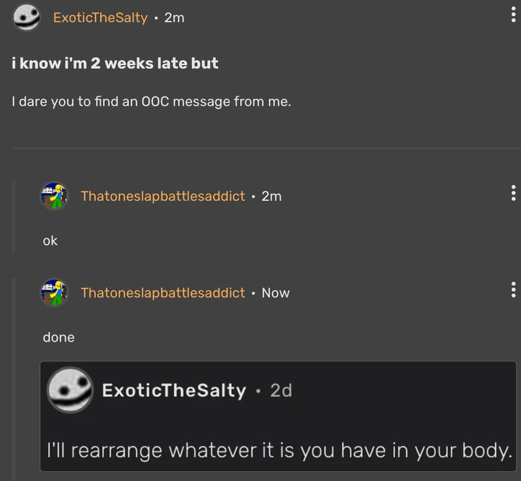 2 weeks later… | Fandom