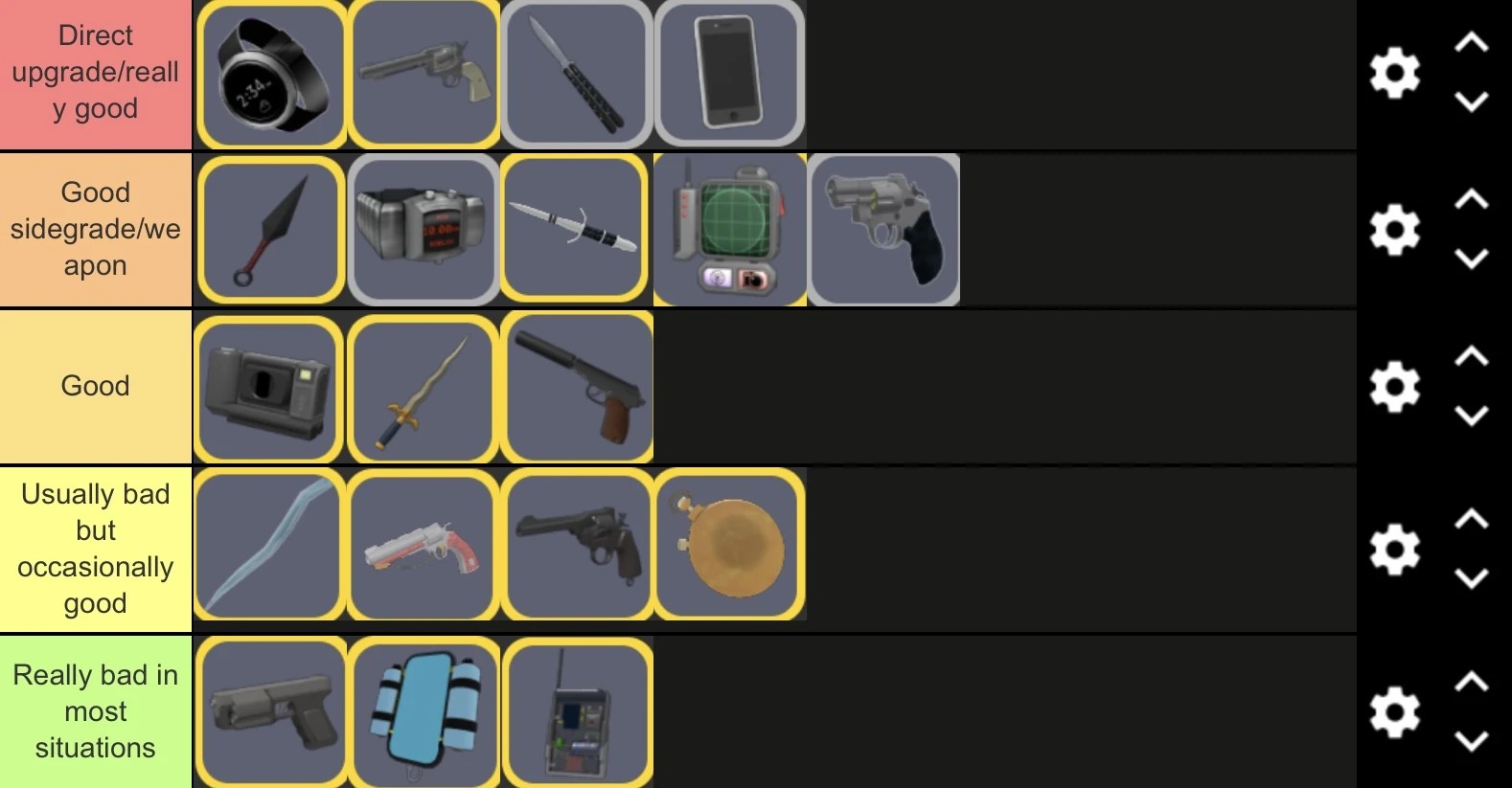 Agent main rates agent’s weapons wooooooo | Fandom