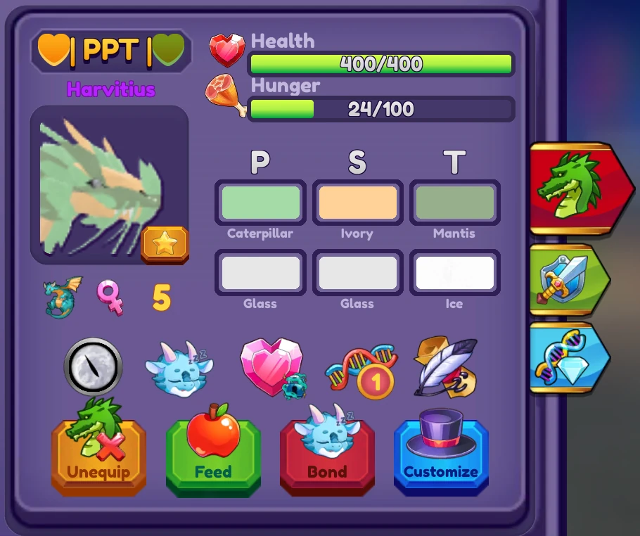 Swapping or Co hatching a PPT themed Harvi | Fandom