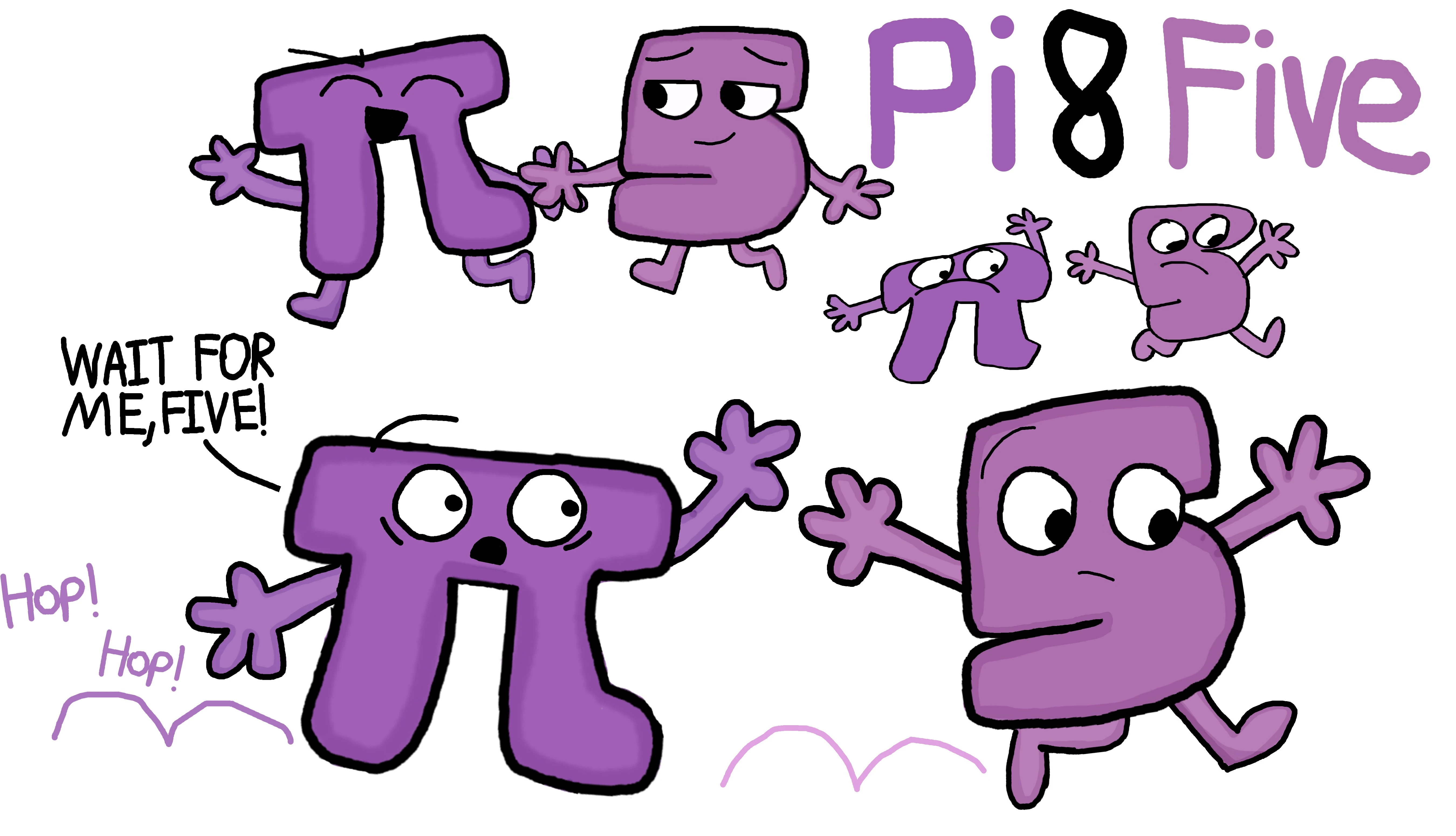 PI & FIVE DUO ART!!! | Fandom