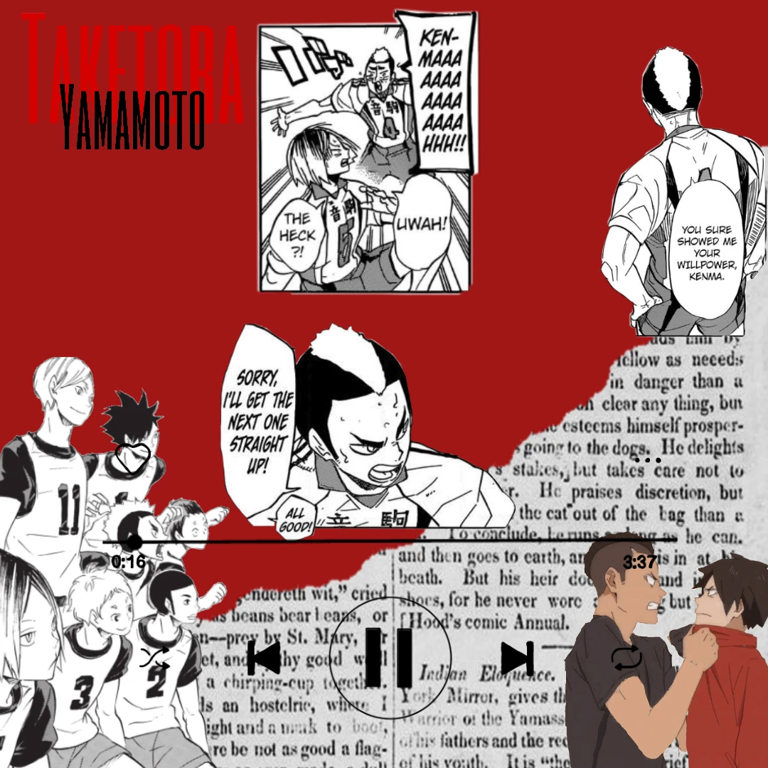 Haikyuu edits pt.15(Taketora Yamamoto) | Fandom