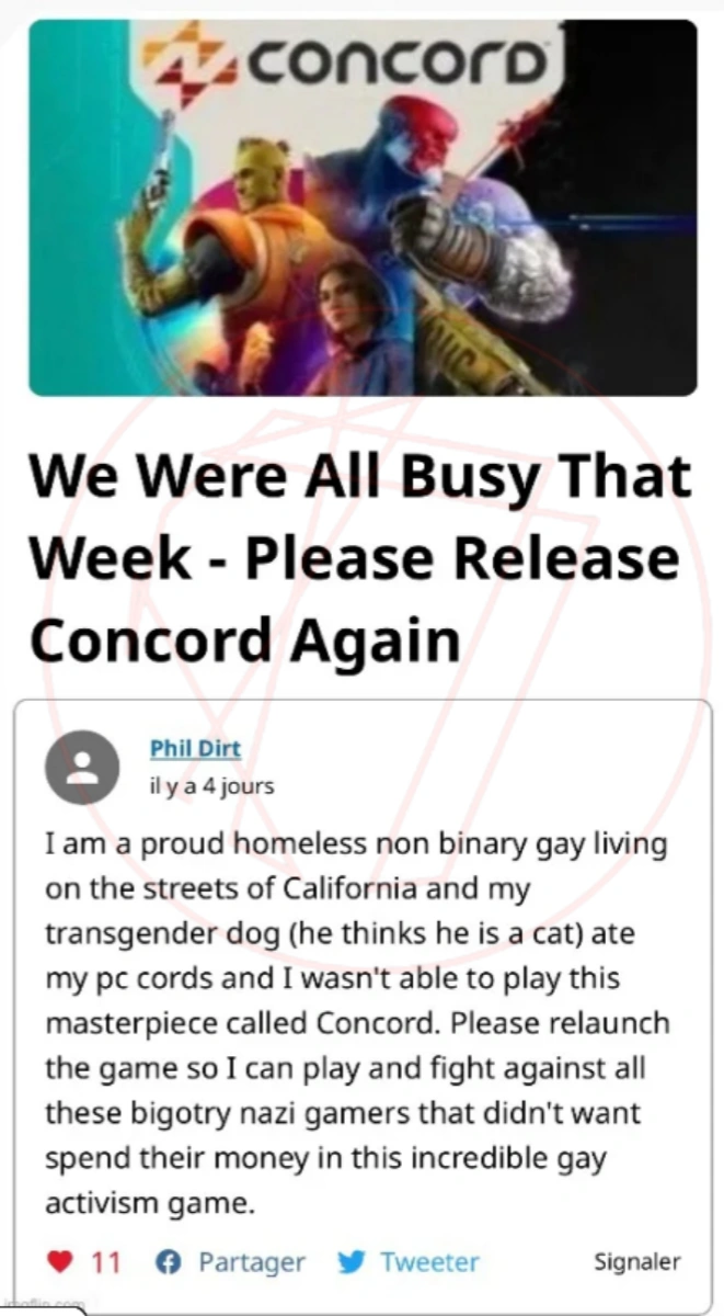 Please re release concord | Fandom