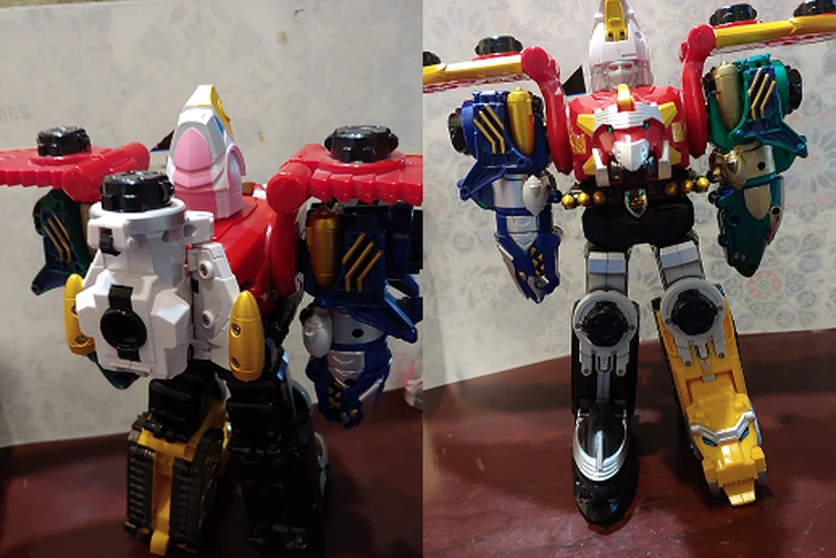 Custom Gosei Green - 6 ranger Goseiger robot | Fandom