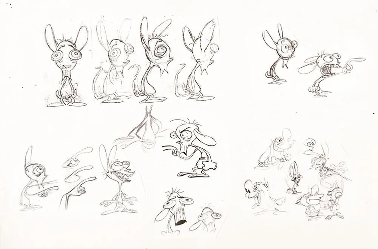 I love their designs so much (art isn’t mine, this is ren and stimpy ...