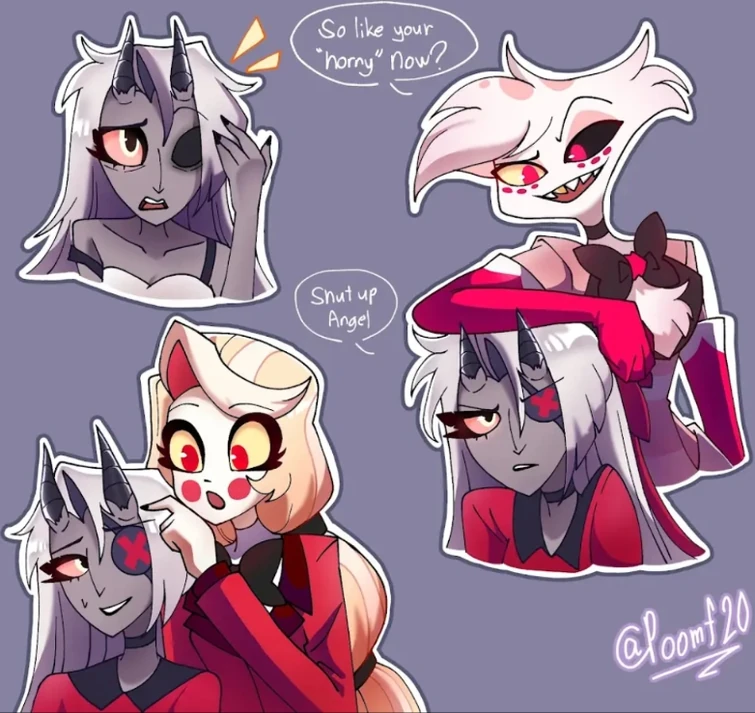 Vaggie having demon features Artist: Poomf20 | Fandom