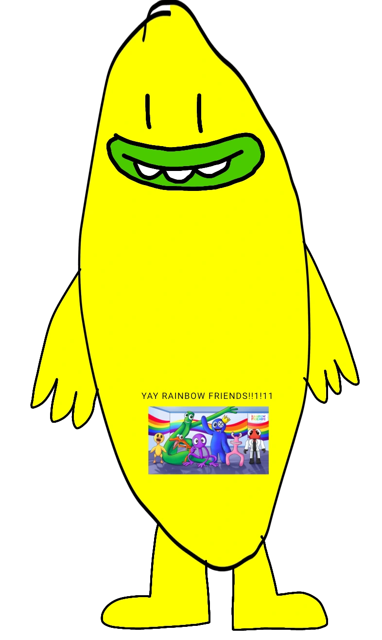 Caption this (this is based off a dream I had of yellow face looking ...