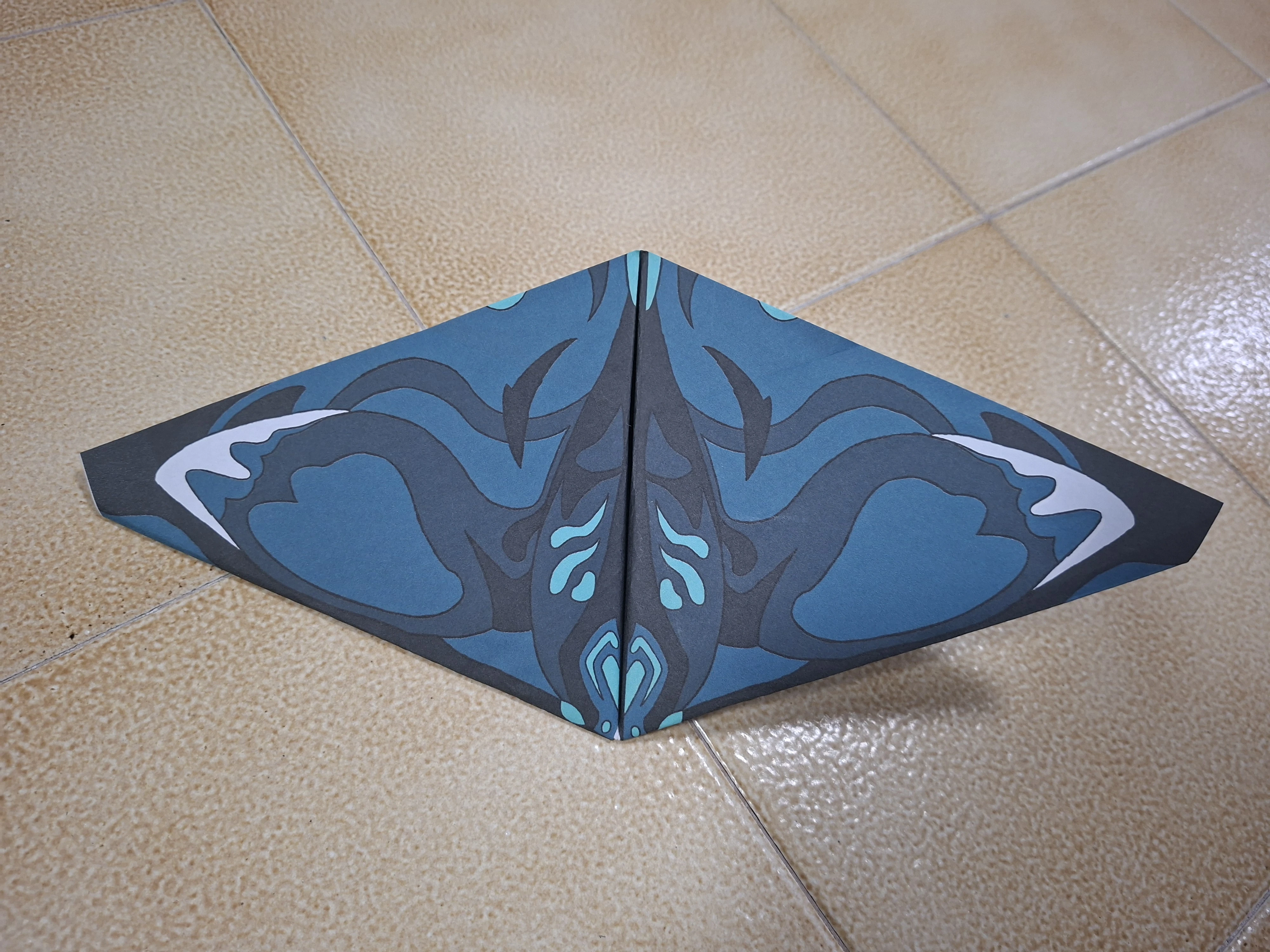 Uleoum origami paper glider! | Fandom