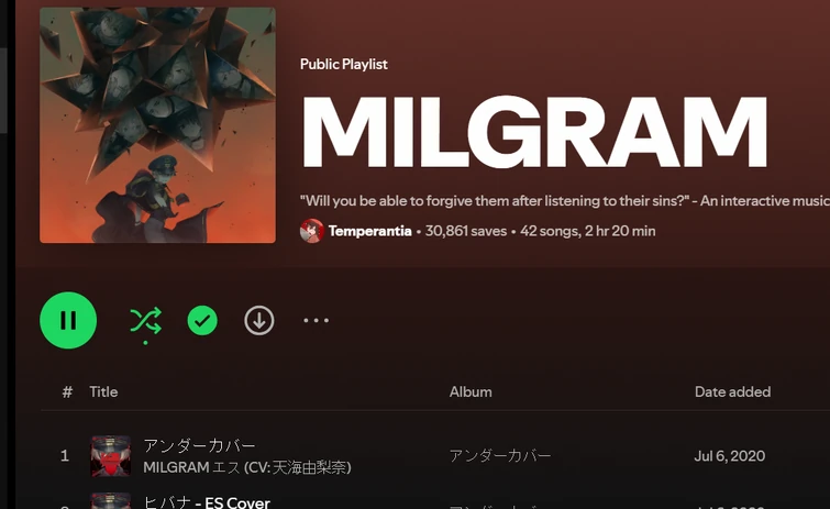 listening to milgram songs to cope with new milgram content | Fandom
