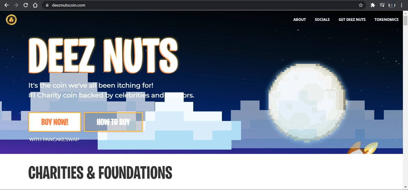 They really made a whole crypto-coin and named it Deez Nuts. ;-; | Fandom