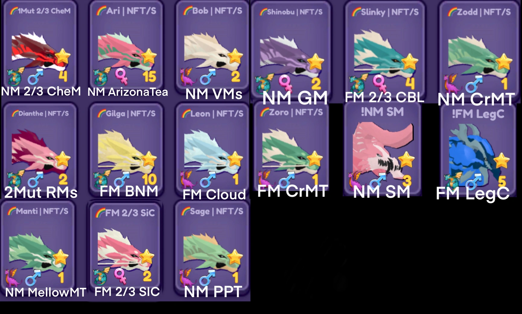 Trading/Selling! Only seeing offers (Picky). Name your own offer ...