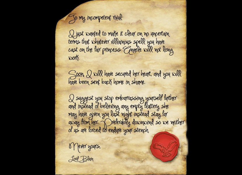 Blain's Letter | 7KPP Wikia | Fandom