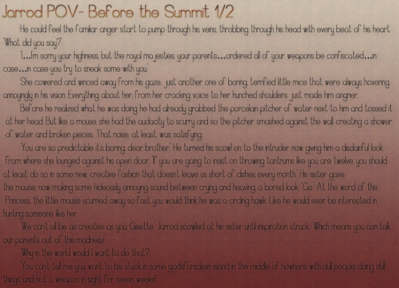 Jarrod's POV | 7KPP Wikia | Fandom