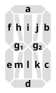 14-segment display | Segment Displays Wiki | Fandom