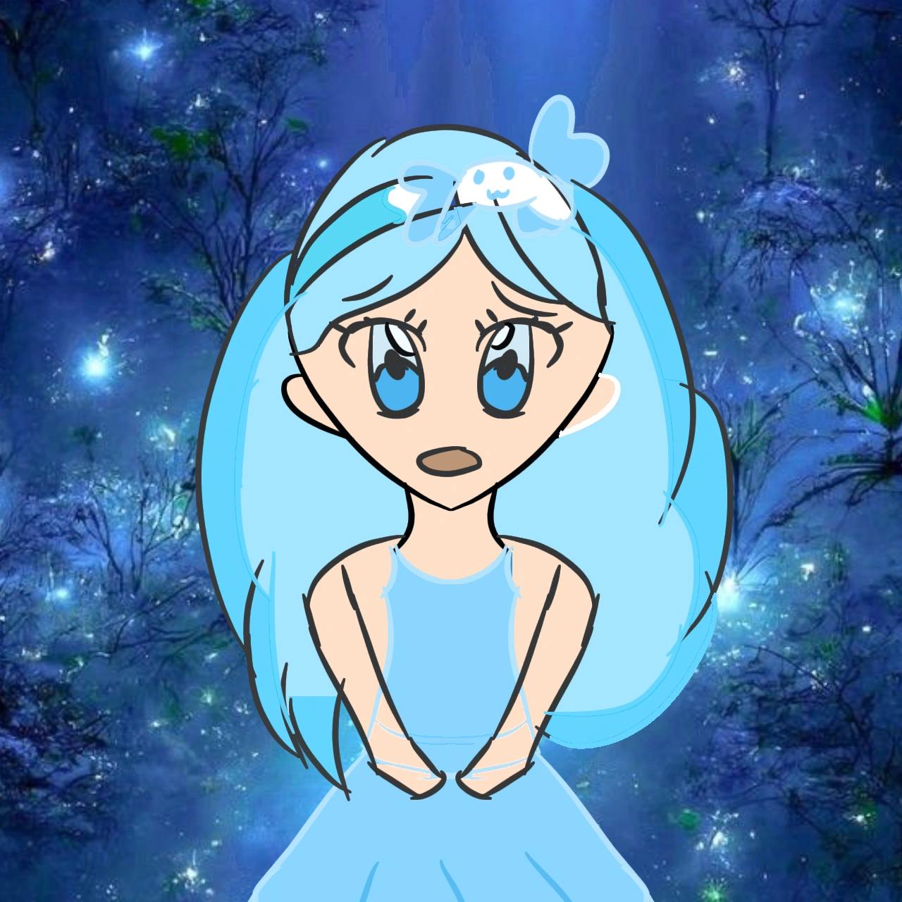 Cure Cinamonroll During transformation | Fandom