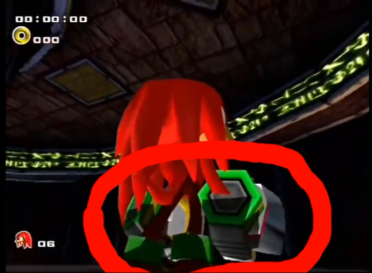 Dreamcast version of Sonic Adventure 2: "Character shadow rendering is ...
