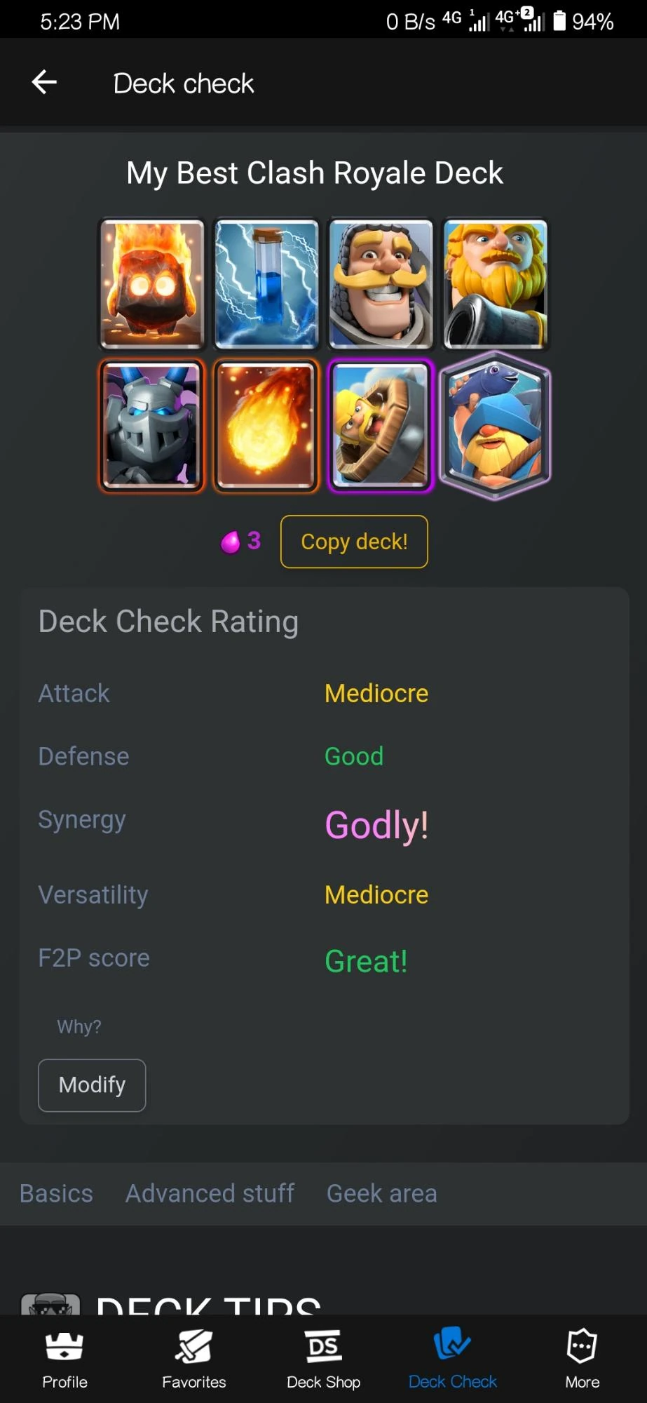 Your thoughts on my deck | Fandom