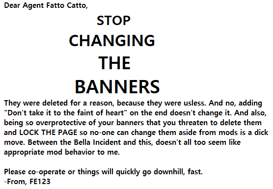 A message to Agent Fatto Catto | Fandom