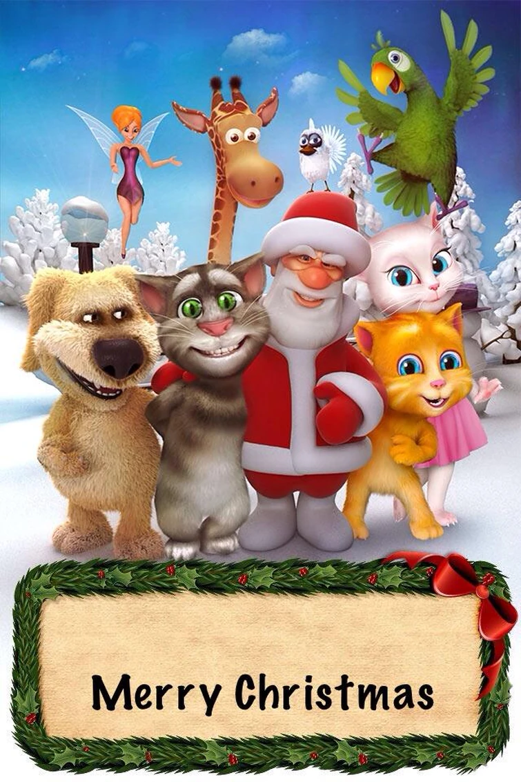 The evolution of Talking Santa (Gang Postcard) | Fandom