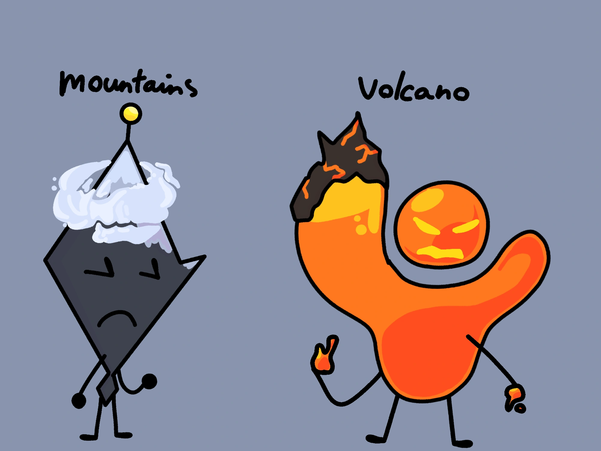 Biome Ocs 1: Mountains and Volcano | Fandom