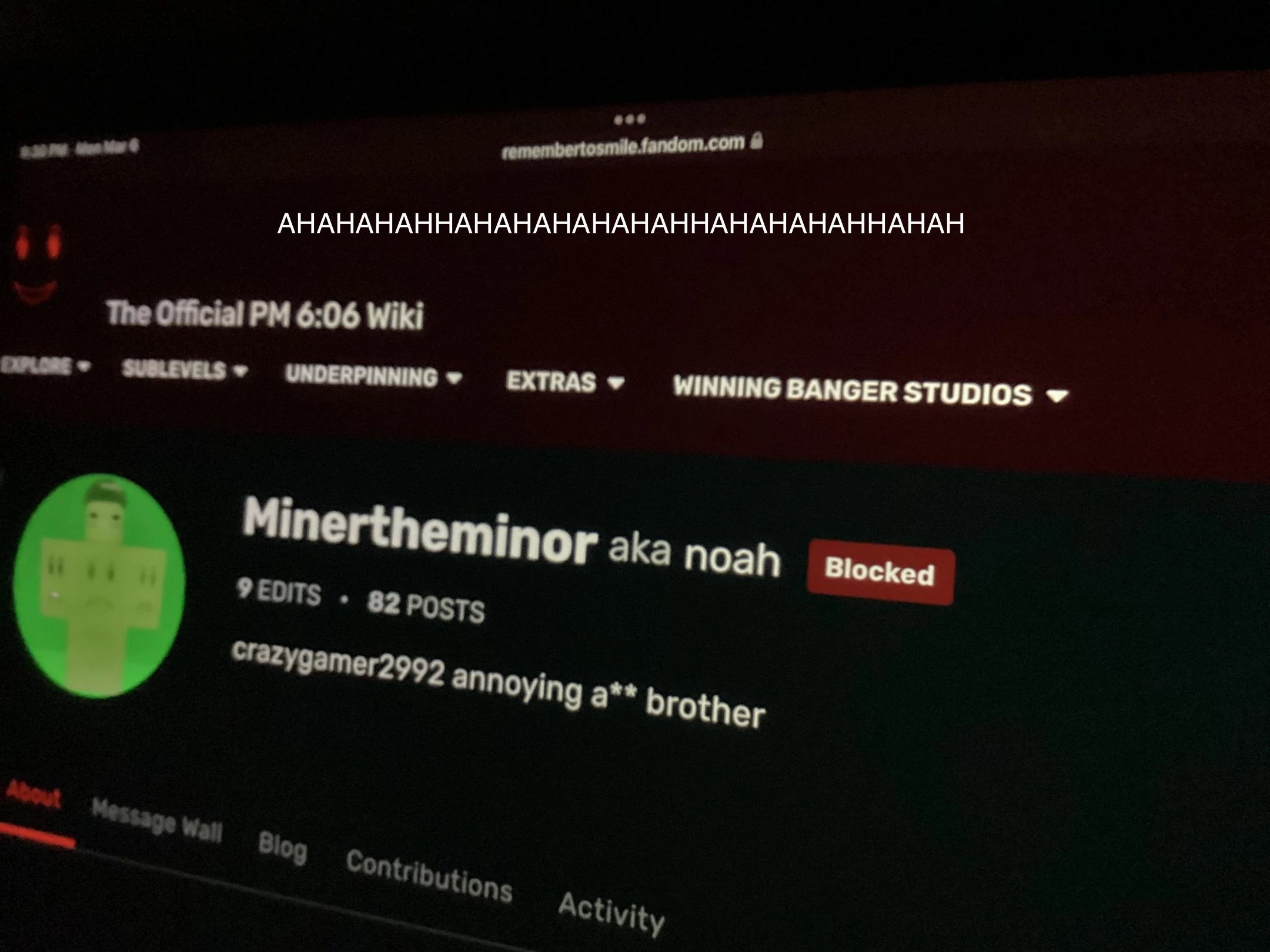 Miner got IP banned | Fandom