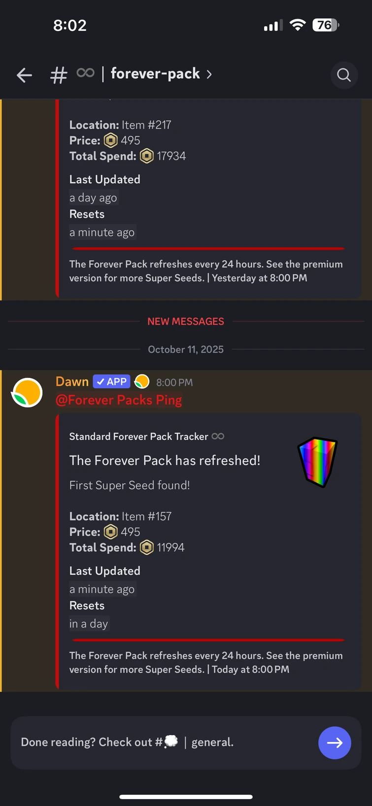 Forever pack 11/10/2025 | Fandom