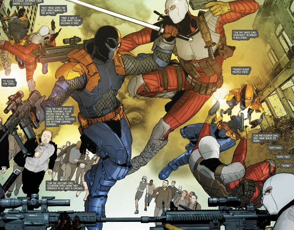 DEADSHOT OR DEATHSTROKE??? -who's the better marksman?? | Fandom