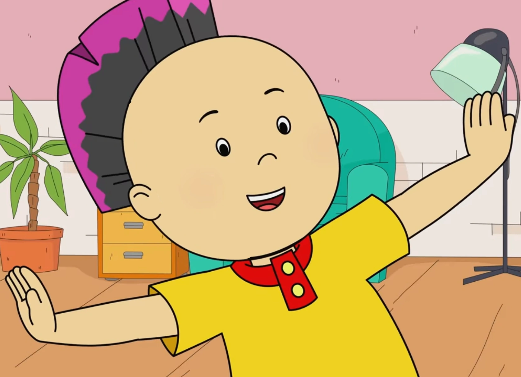 CAILLOU HAS OFFICIALLY GROWN HAIR | Fandom