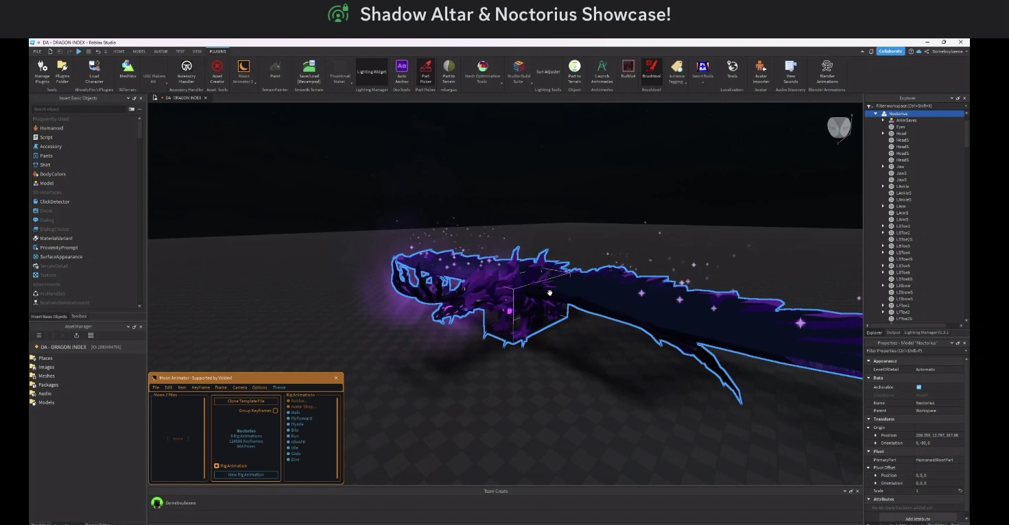 Pics of the noctorius and shadow hole for the new update | Fandom
