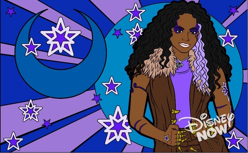 I colored Willa Lykensen in Z-O-M-B-I-E-S 2 from the Color Splash! | Fandom