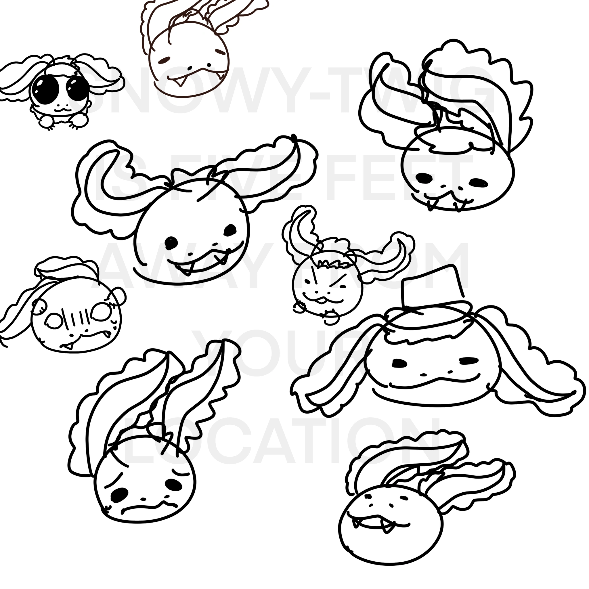 silly moth doodles | Fandom