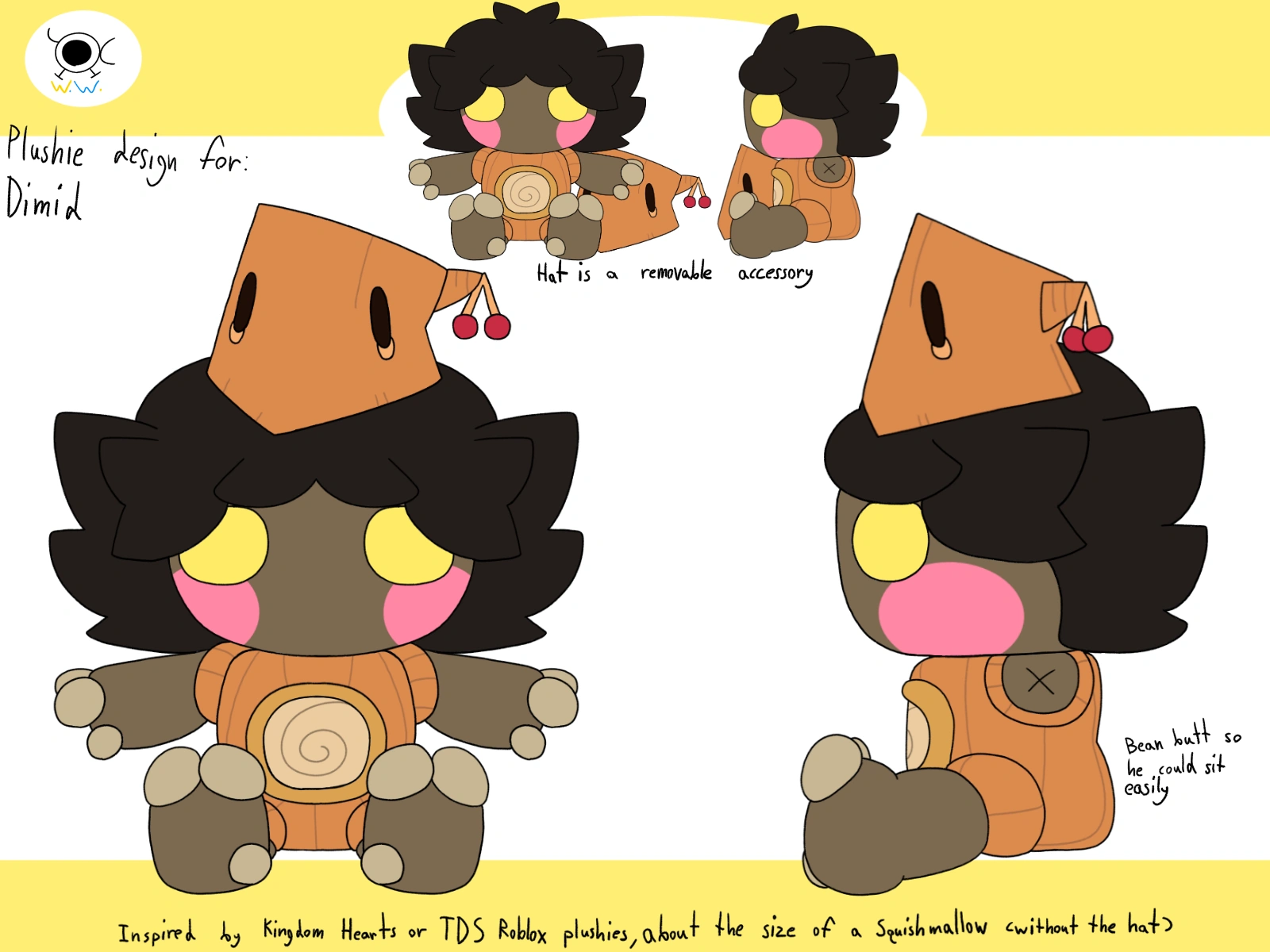I am turning my msm ocs into plushies, starting with my hawlo | Fandom