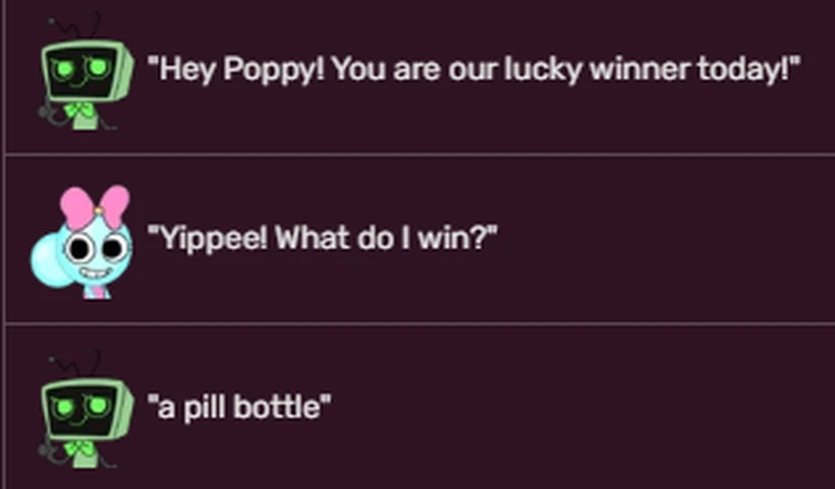 drop dialogue vandalization here | Fandom