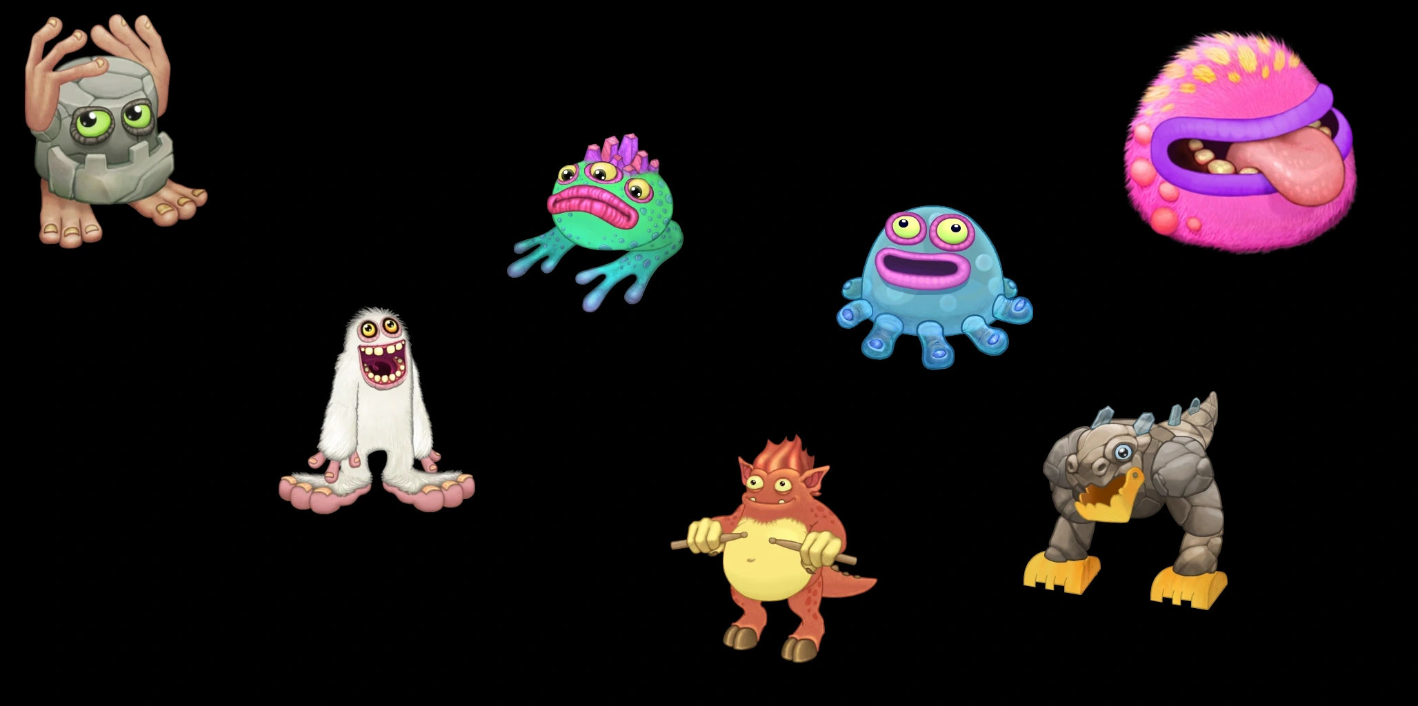 some familiar faces have been warped, almost like going through a ...
