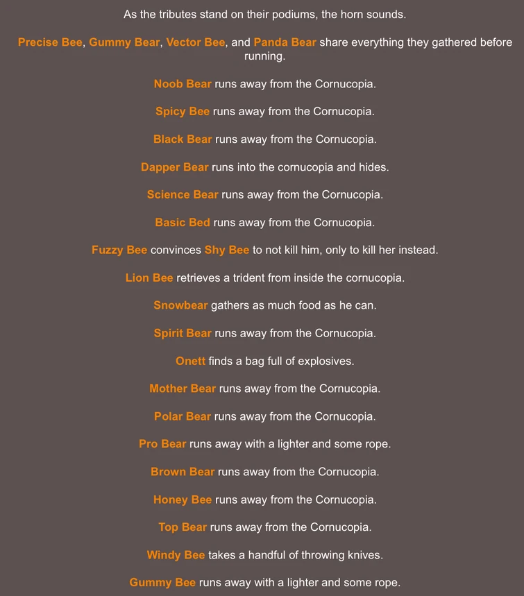Bee Swarm Hunger Games! | Fandom
