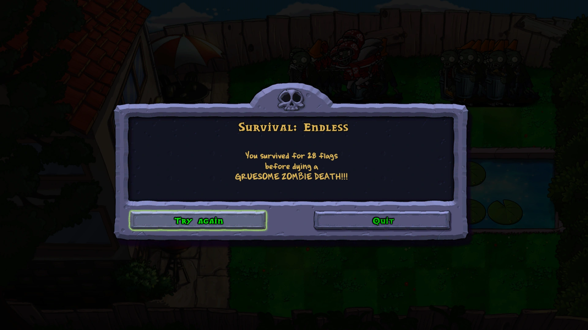 Jack in the box zombie should die and never return from the shadowy ...