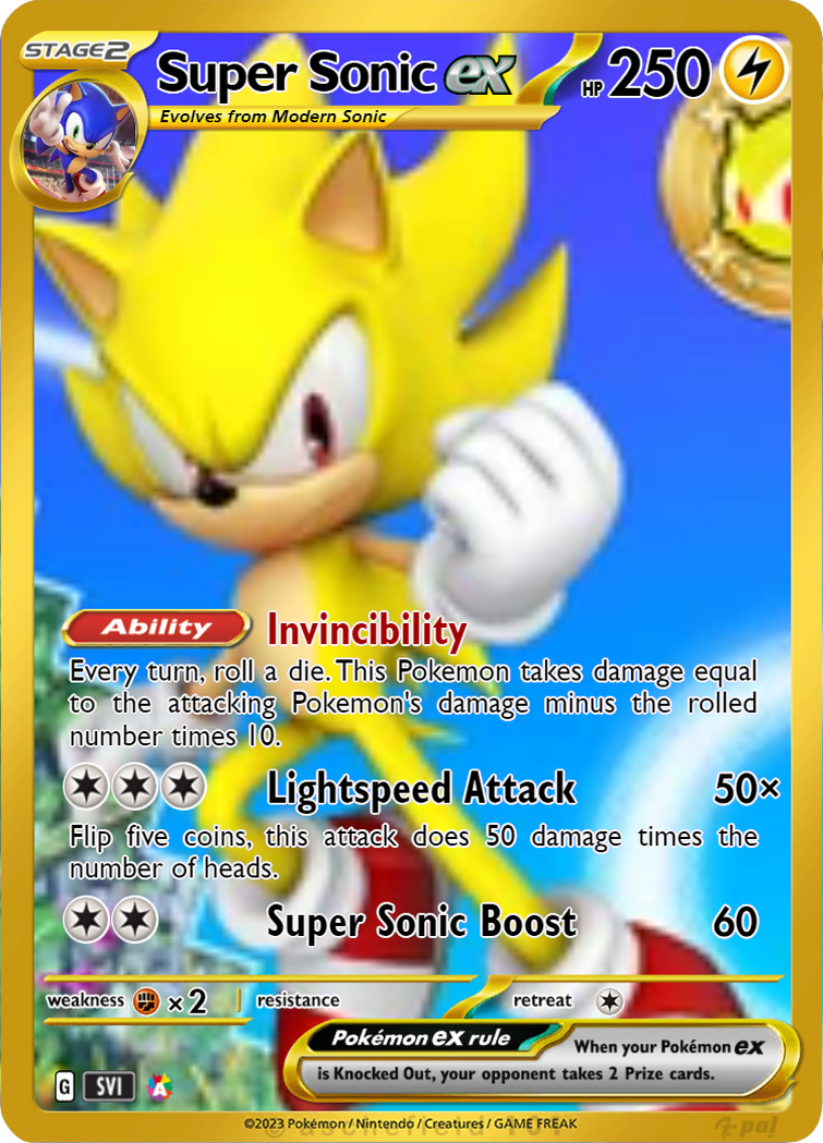 Some Sonic Pokemon Cards! | Fandom