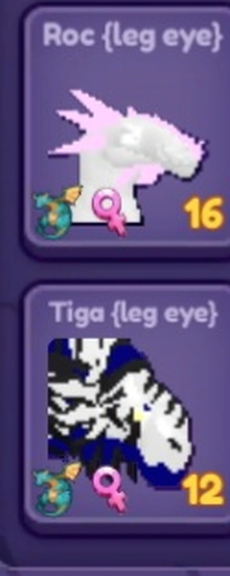 Lf leg color/eye pots | Fandom