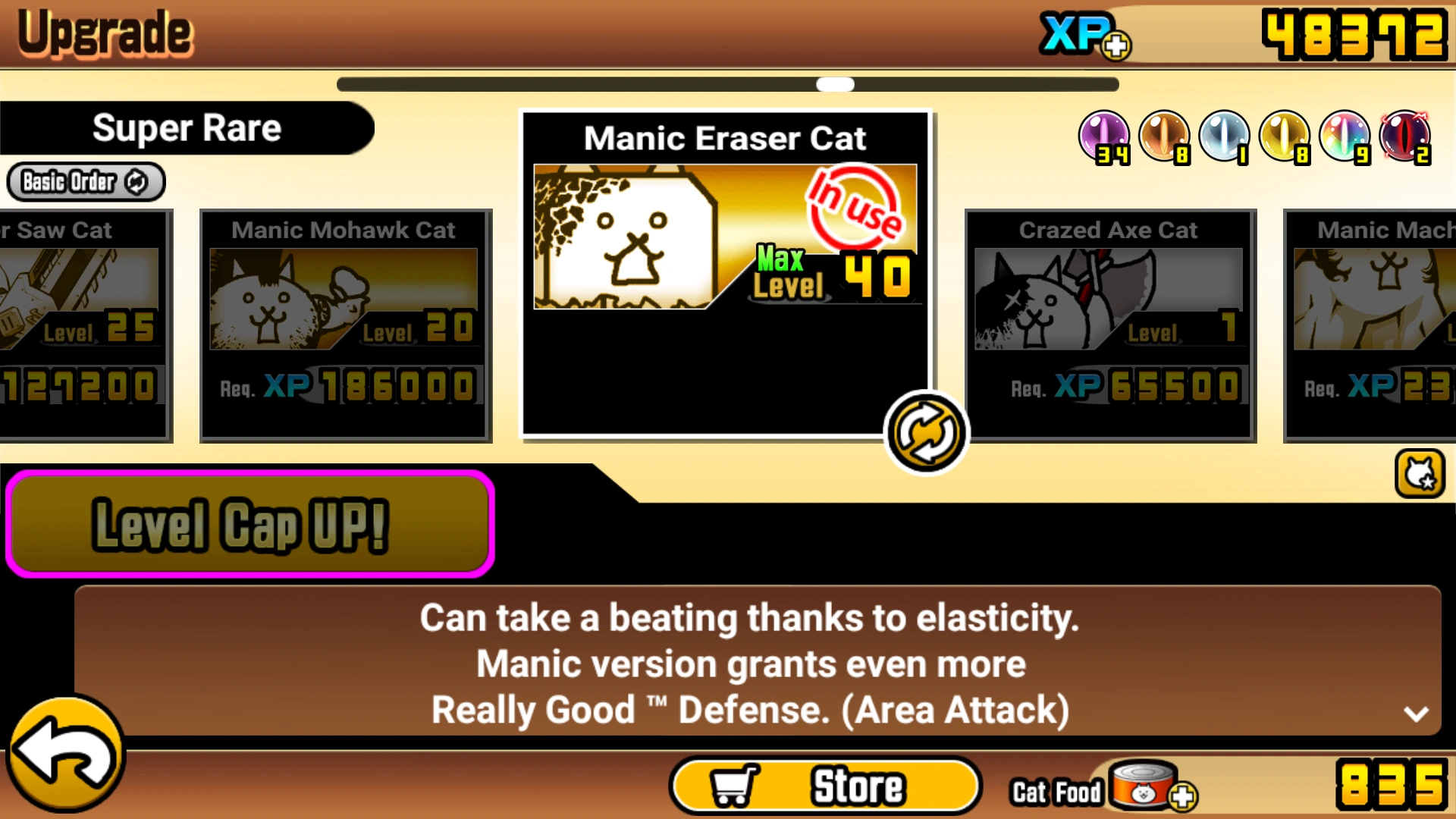 manic eraser lv40 | Fandom