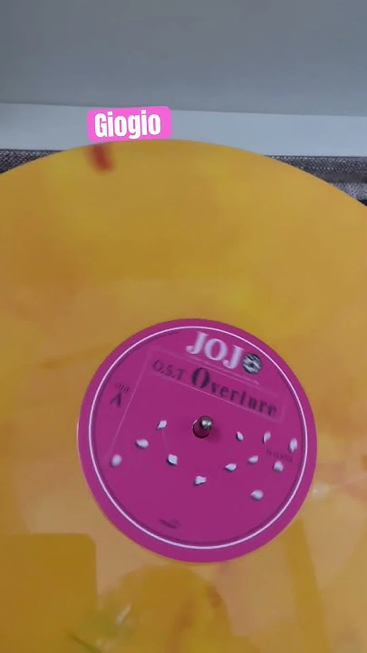 Giorno’s theme on Vinyl | Fandom