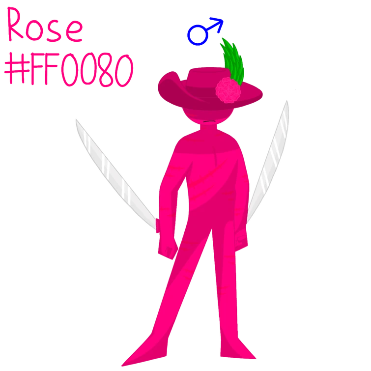 Cartoony Rose! (+ other cartoonies, this is my last cartoony of my OCs ...