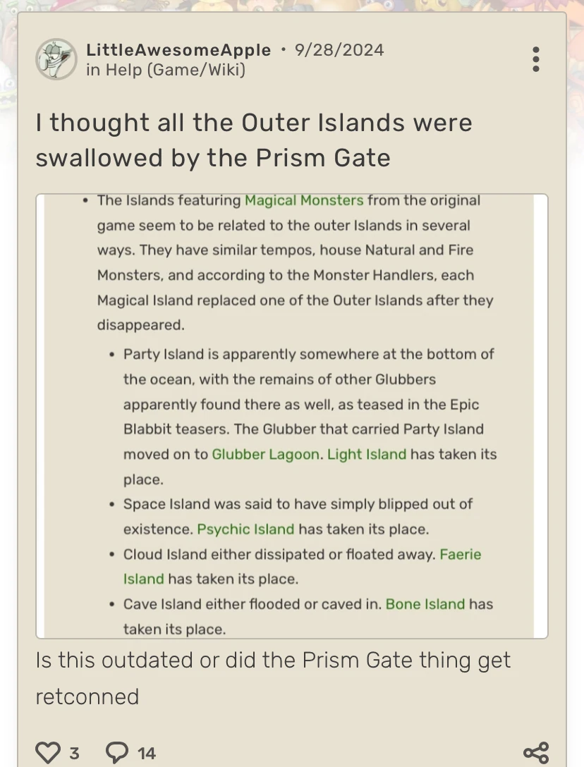 If I had a nickel for every time MSM answered a question within a week ...