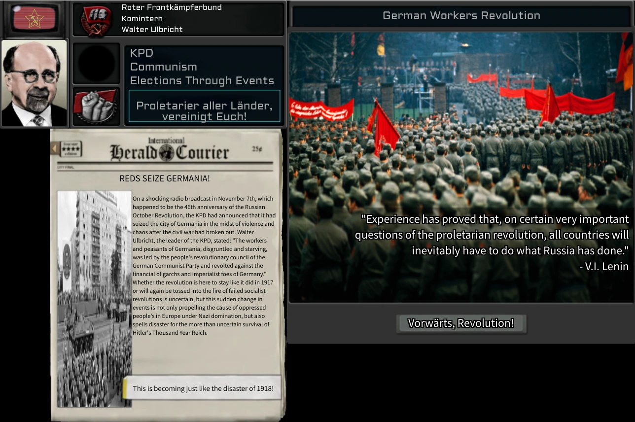 Socialist Uprising TNO Superevent Nov. 7 1963 | Fandom