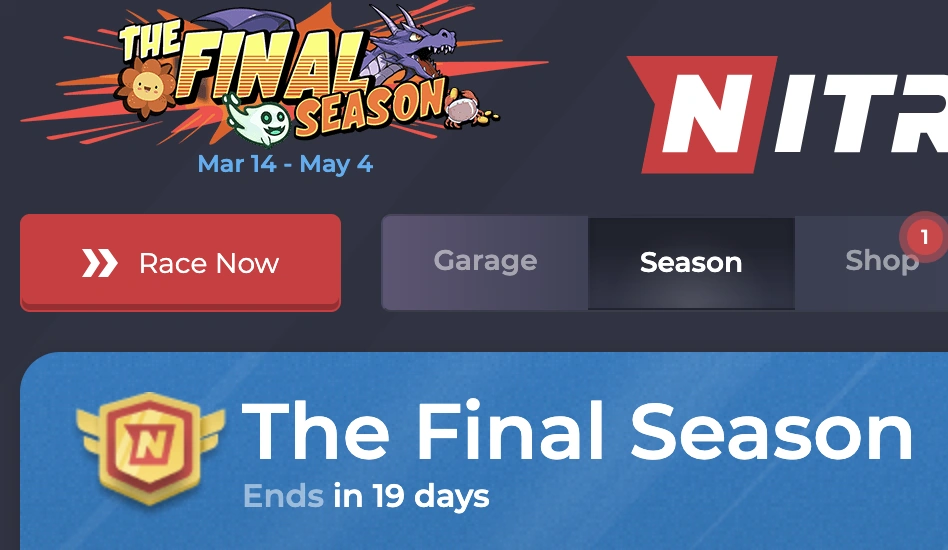 A Nitro Type Tradition: Extending Seasons... | Fandom