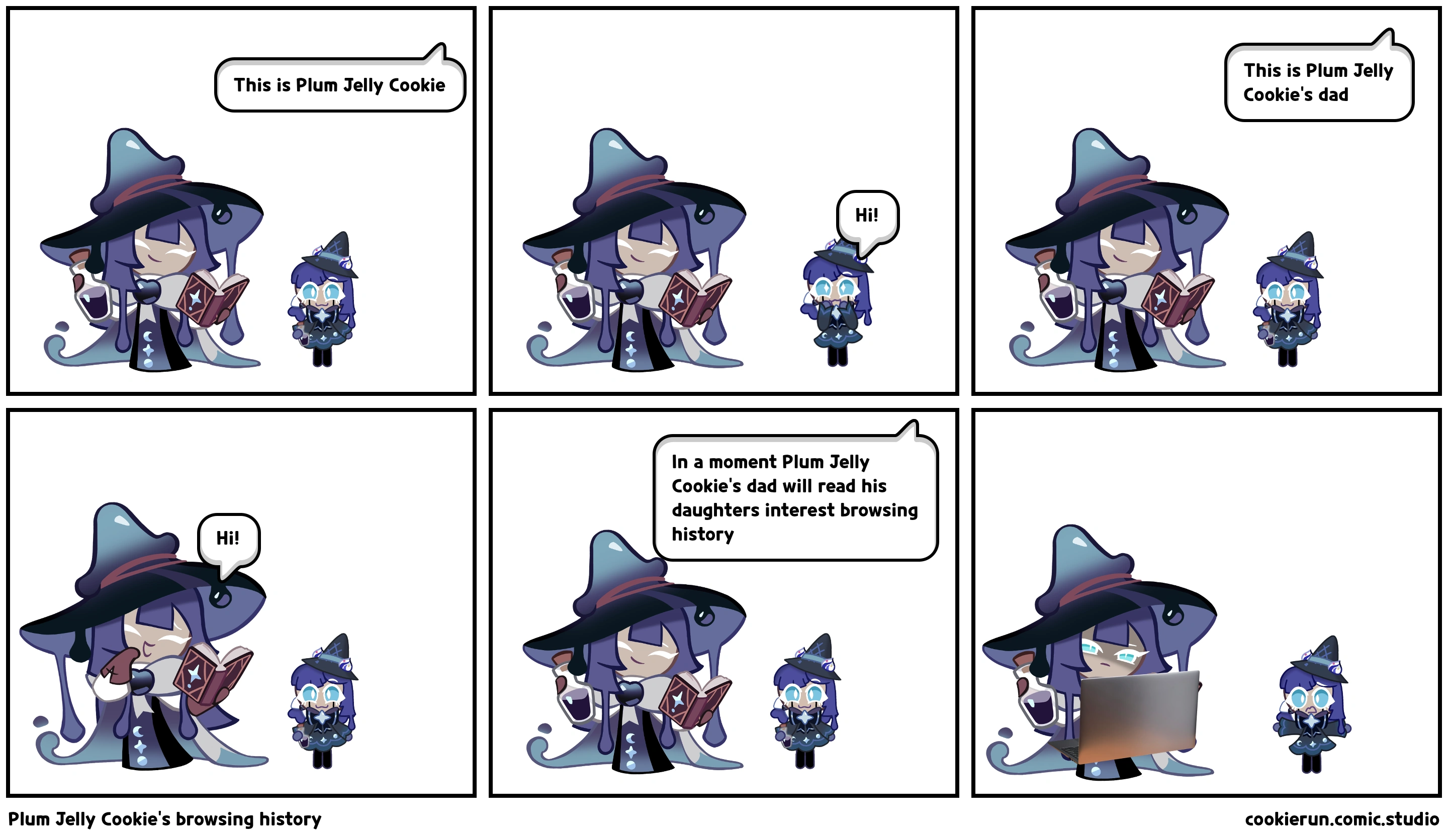 (TCC Nextgen) Make the comments into Plum Jelly Cookie's browsing ...