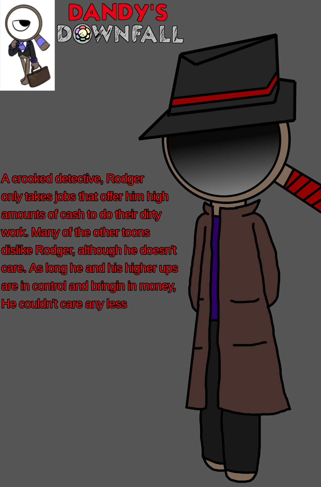 Dandy's Downfall: Rodger | Fandom