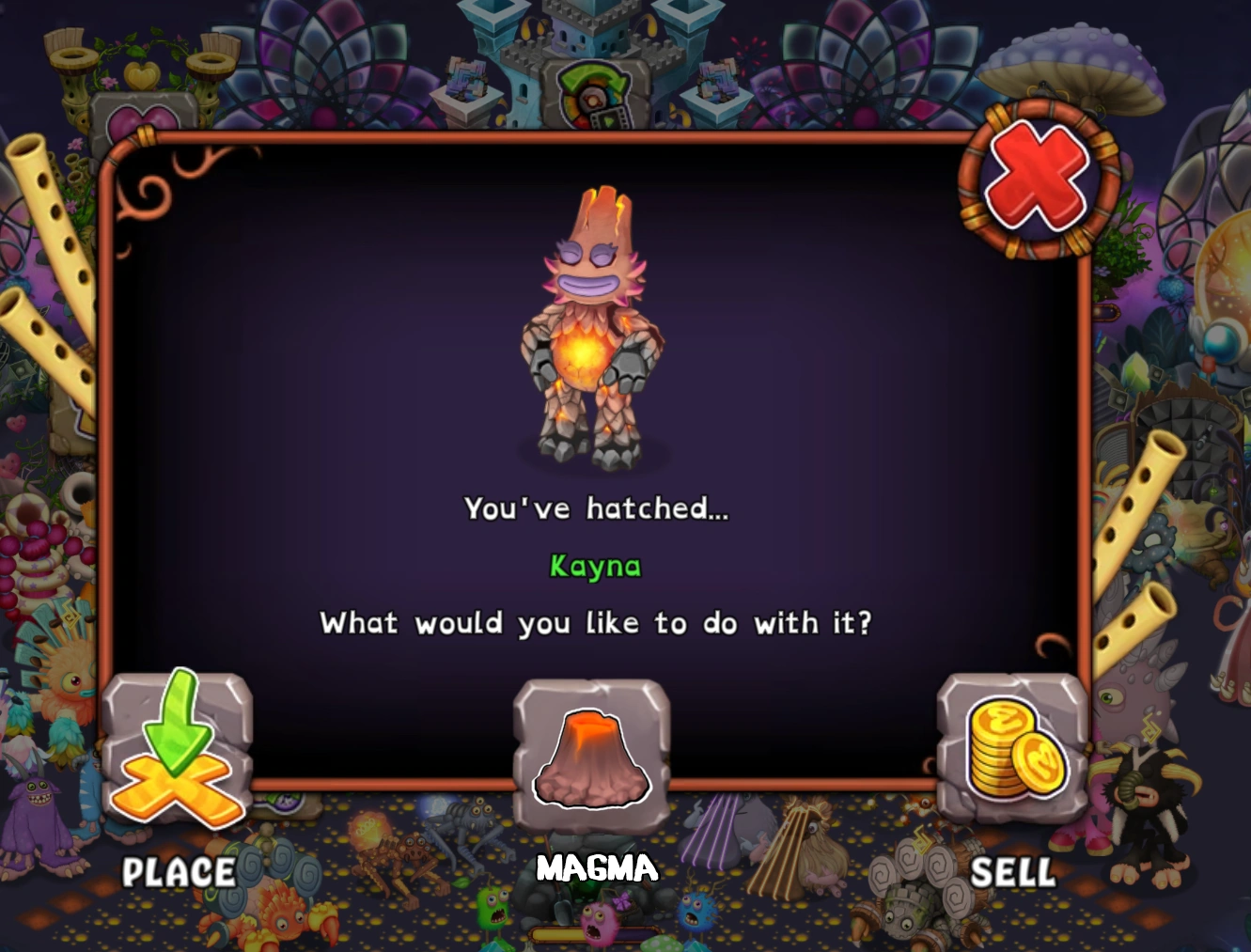 Kayna? on volcano island… | Fandom