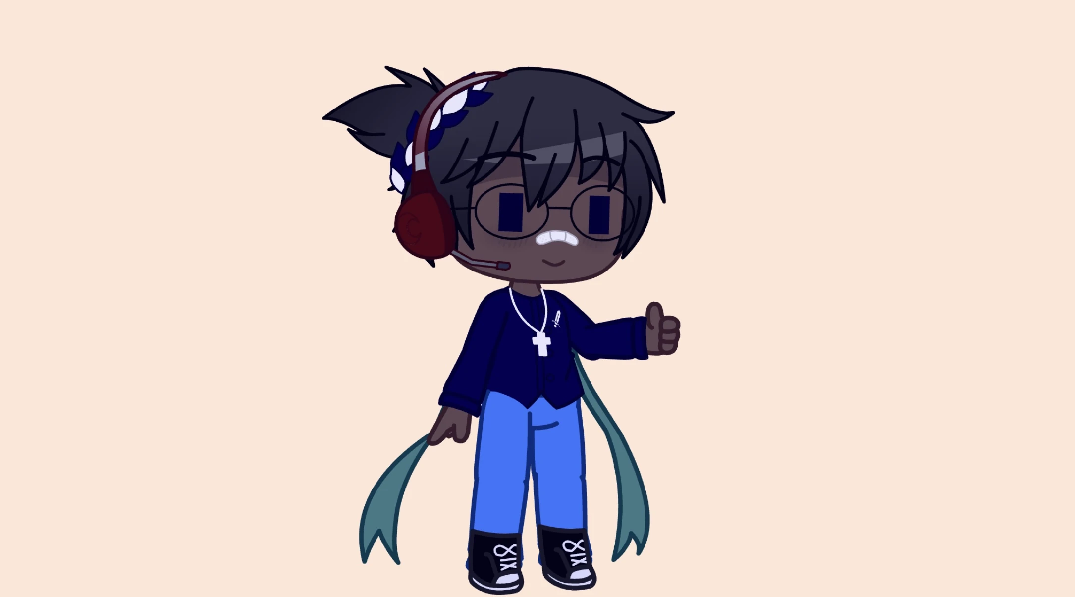 Making a flicker character in gacha club every day in the month of ...