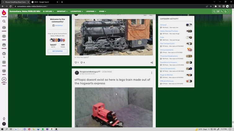 after hours of scrolling, i found the first(?) post. | Fandom